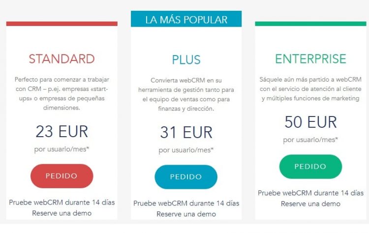 WebCRM, una solución CRM diseñada por comerciales | Review
